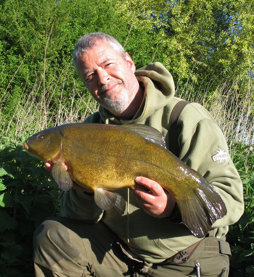 A repeat capture of this 7lb 15oz tench - Dynamite Baits Spain