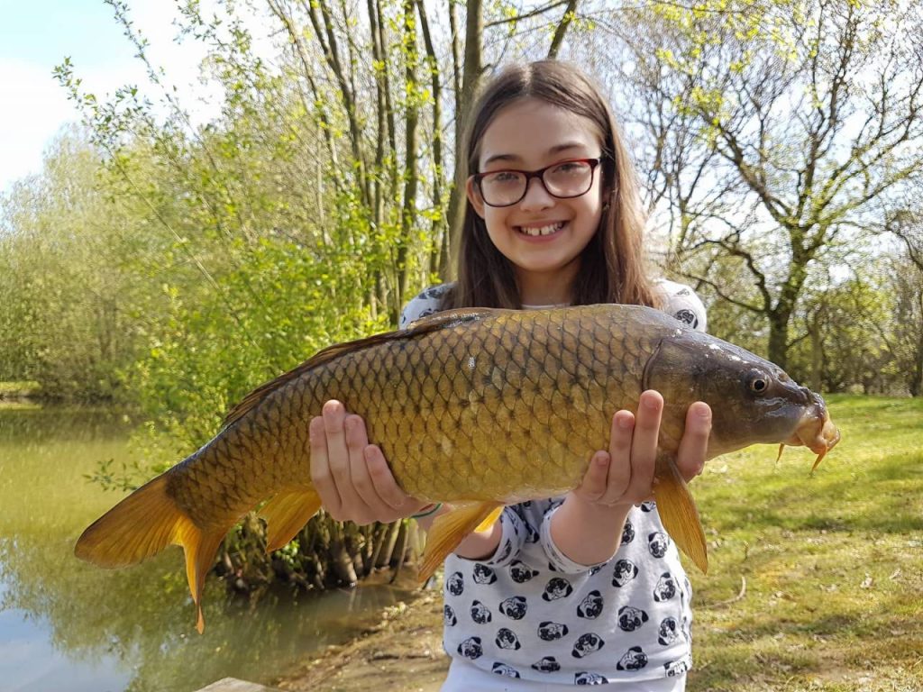 My daughter's pb of 7lb 5oz caught on float fish pellet. Amelia Kipling ...