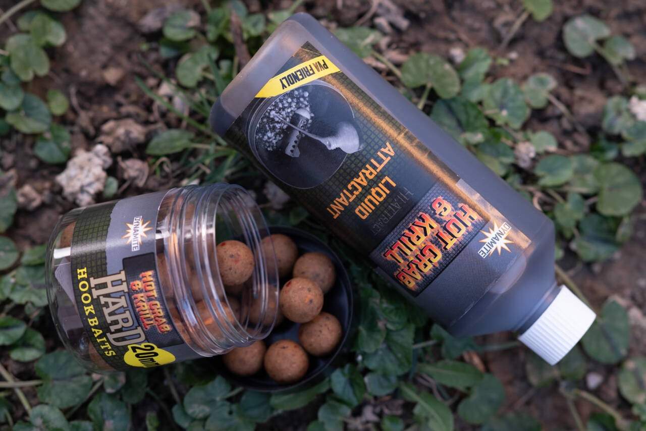 Hot Crab & Krill Hard Hookbaits - Dynamite Baits